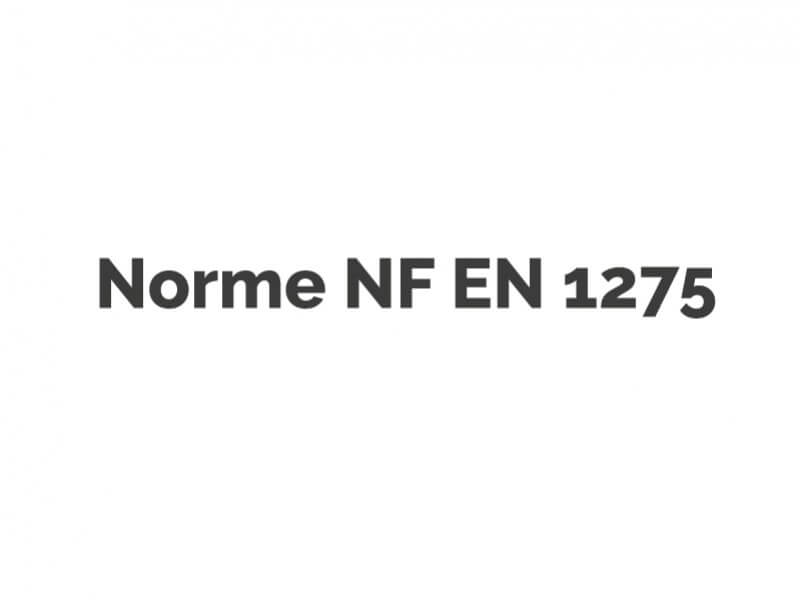 Norme NF EN 1275 | Prorisk.fr